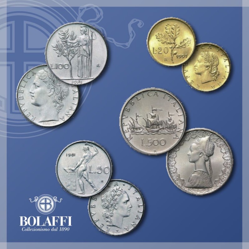 Collezione Lire degli italiani + Catalogo monete | Bolaffi