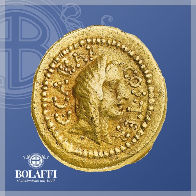 Aureo di Giulio Cesare | Monete d'oro dell'Antica Roma | Bolaffi